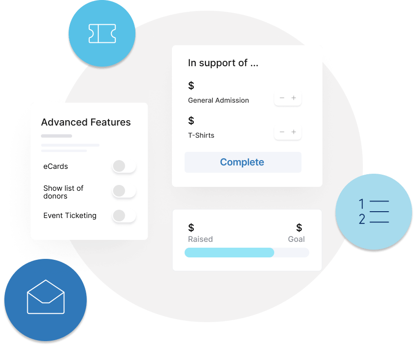 Next Fundraiser in Minutes | CrowdChange Fundraising Software