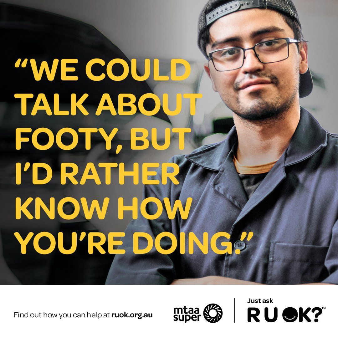 MTAA Super and R U OK? launch new campaign to start life-changing ...