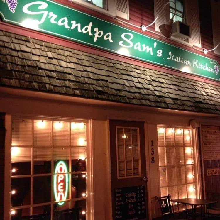 Menu - Grandpa Sam's Italian Kitchen