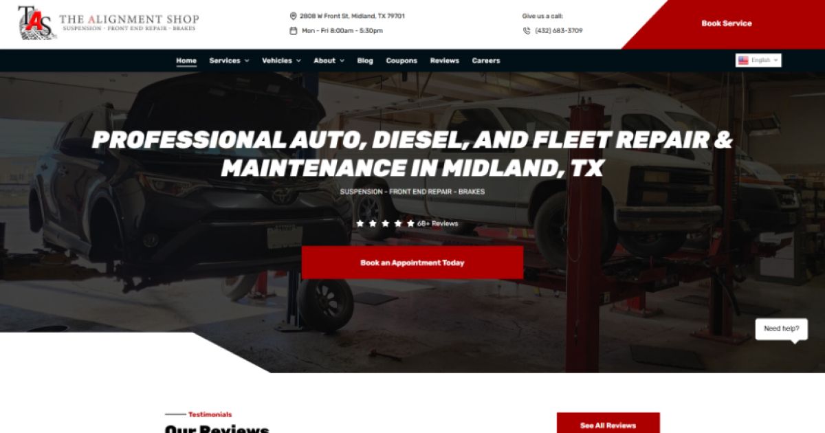 Suspension Repair in Midland, TX | The Alignment Shop