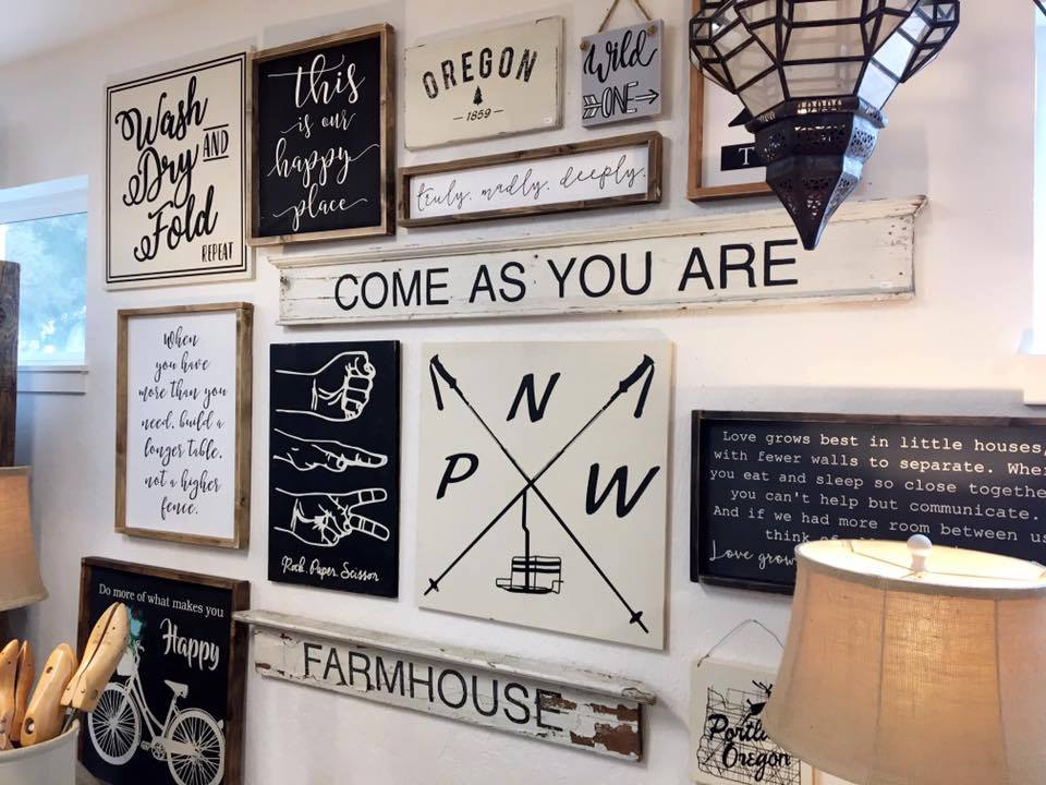 DIY Artisan Wood Sign Making Class | Eugene, Oregon