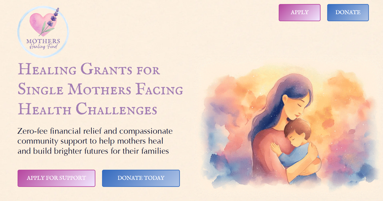 Mothers Healing Fund | Healing Grants for Mothers