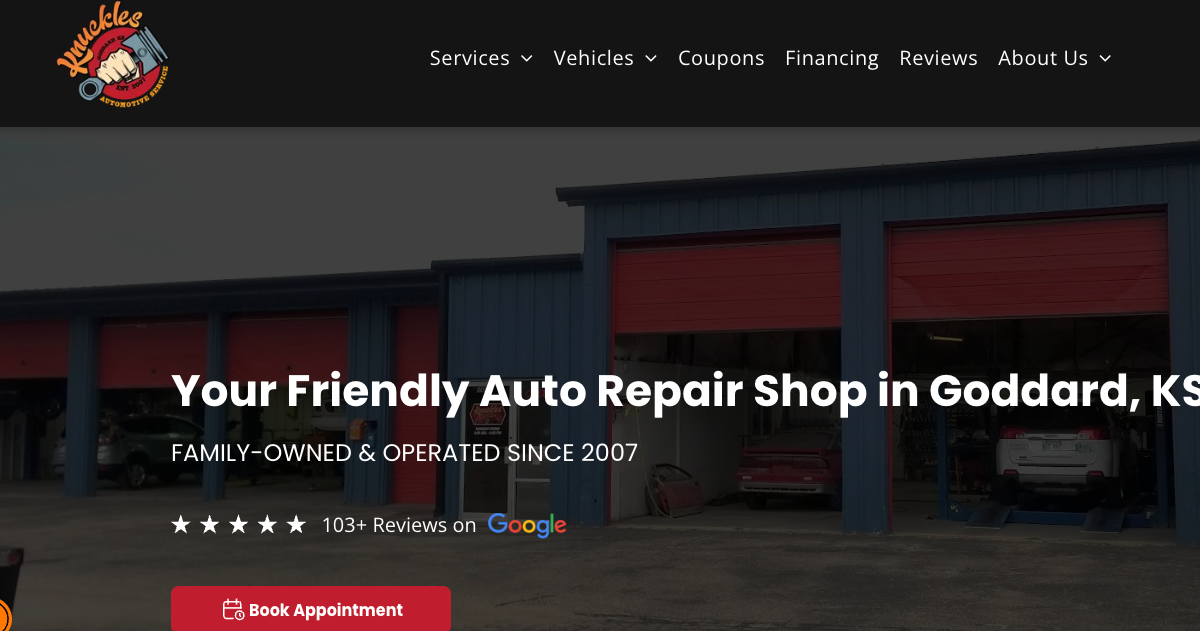 Auto Repair in Goddard, KS | Knuckle’s Automotive Service