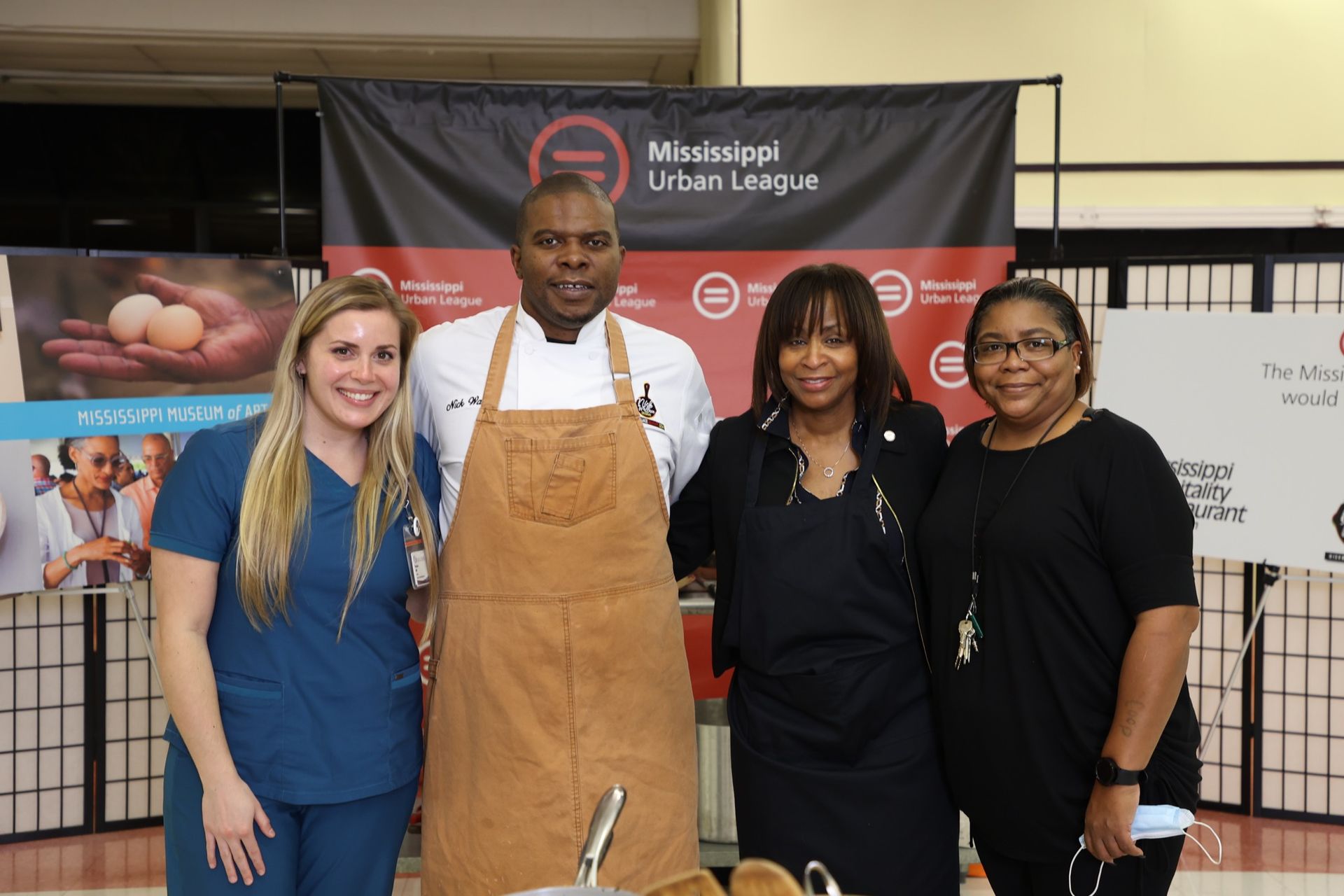 Mississippi Urban League Cooking Demo With Chef Nick Wallace