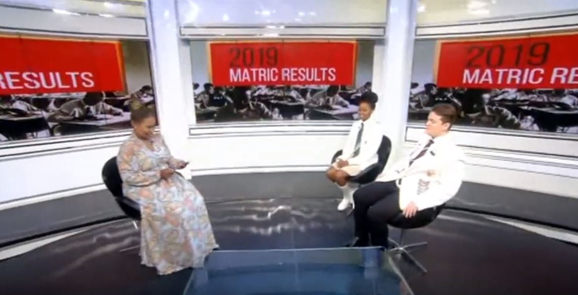 Top students interview on SABC Morning Live