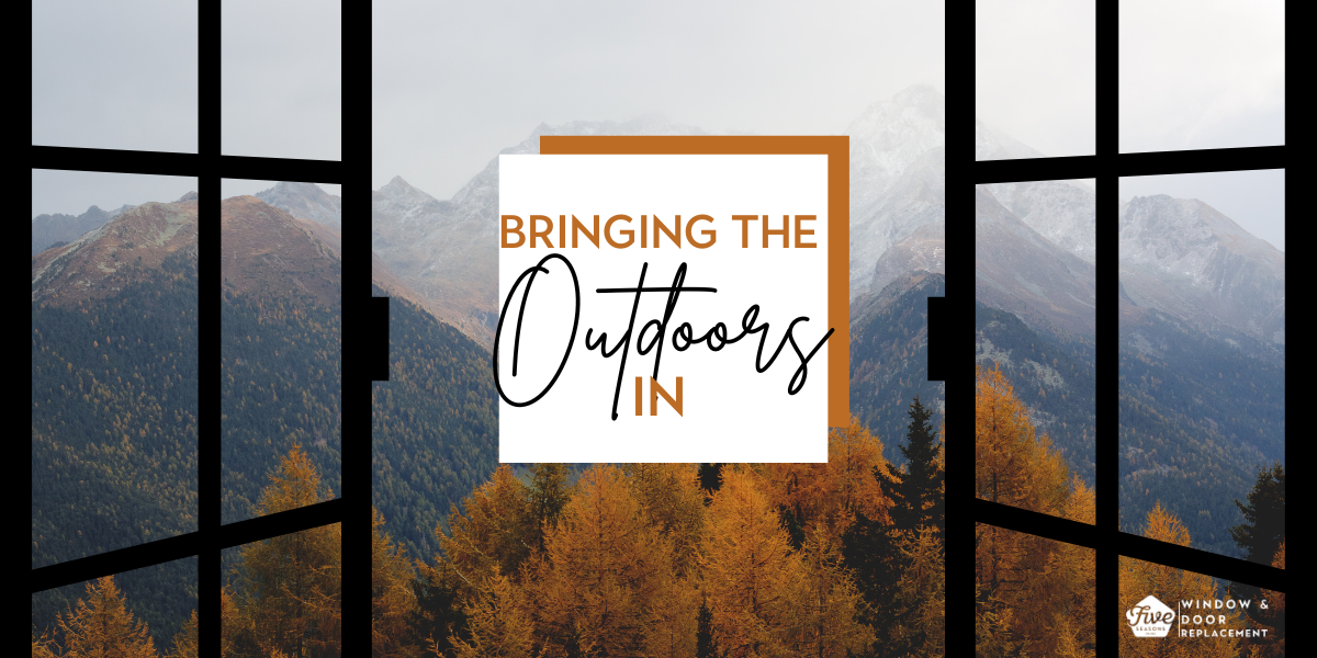 Bringing the Outdoors In: Enjoying Fall Views Through New Windows