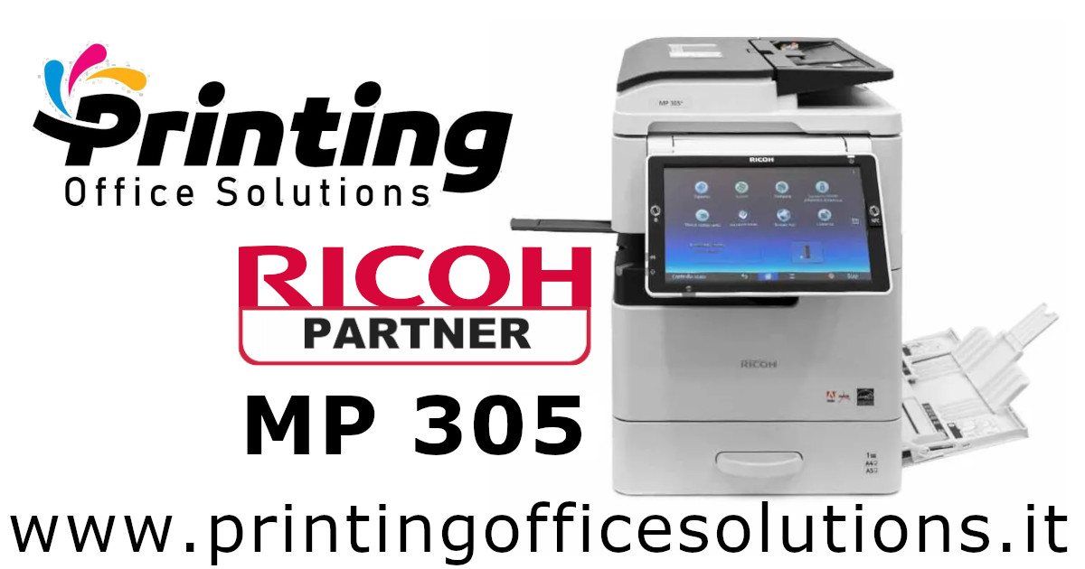 Ricoh mp 305 plus: Printing Office Solutions Rimini