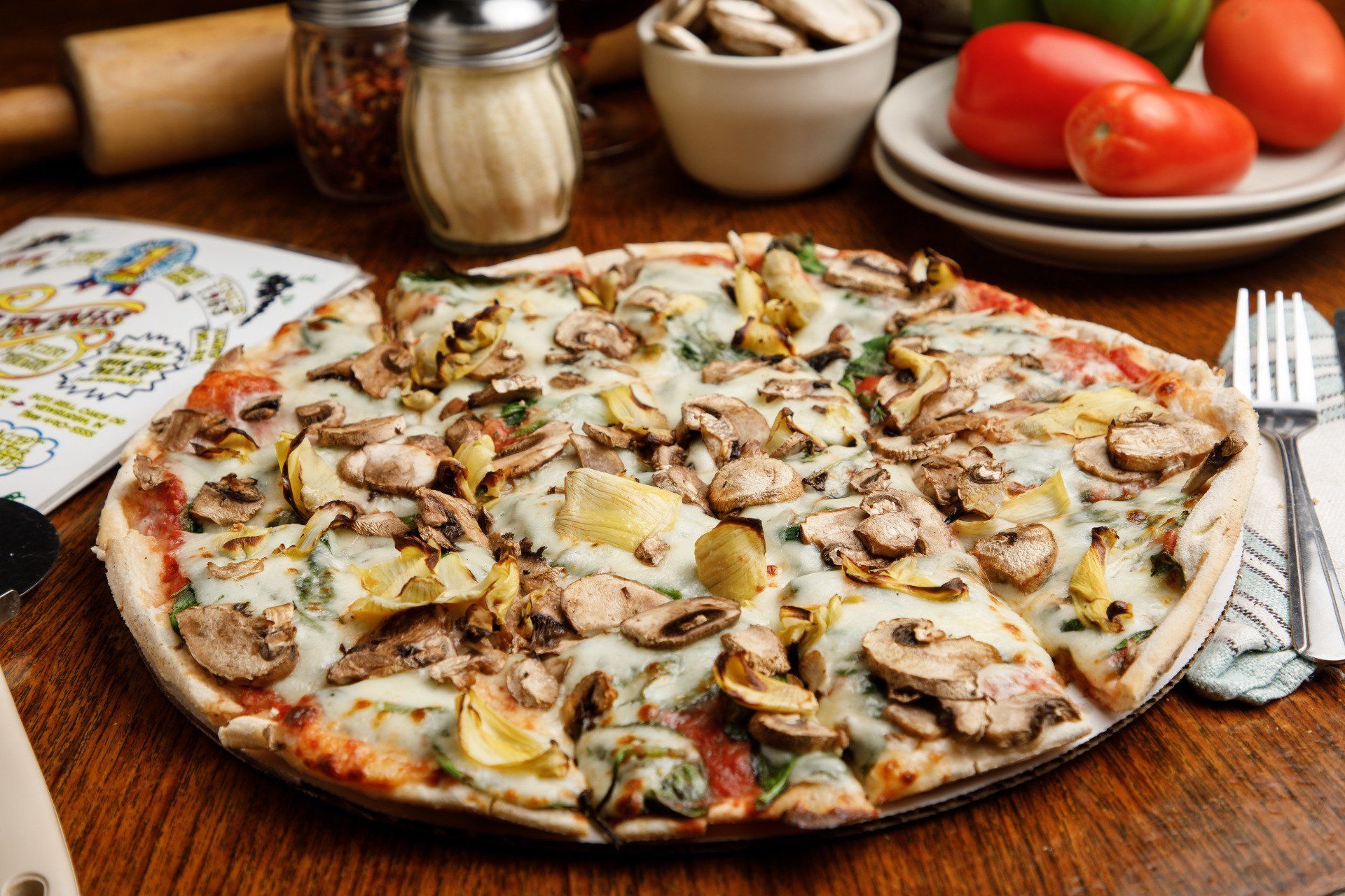 Menu | Turoni's | Pizzery & Brewery