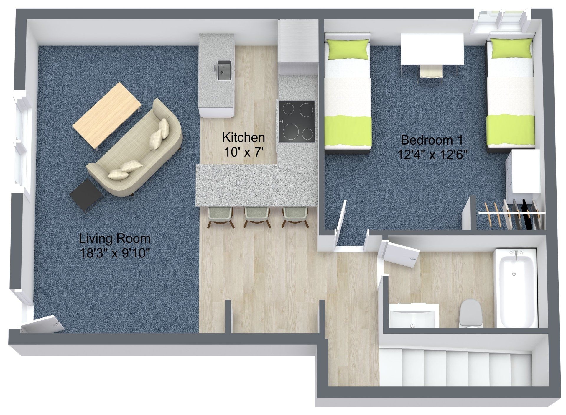 Cedar Lofts – 121 W. Fairmount St. - Apartments