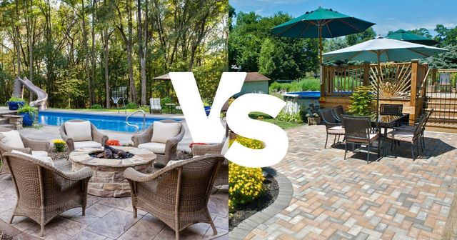 Stamped Concrete Patio Designs Stamped Concrete Patio Concrete
