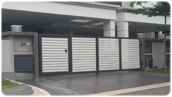 Mild Steel Main Gates Manufacturer Malaysia - DFlux Structural Works
