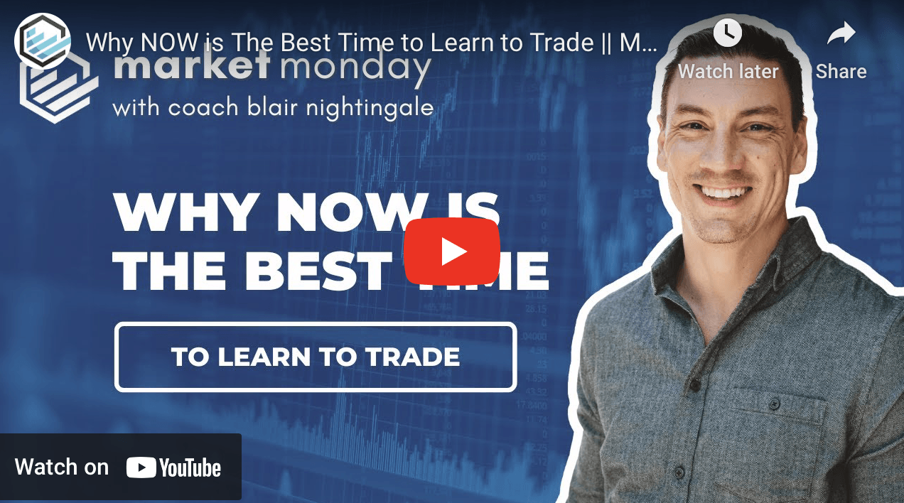 Why NOW is The Best Time to Learn to Trade || Market Monday