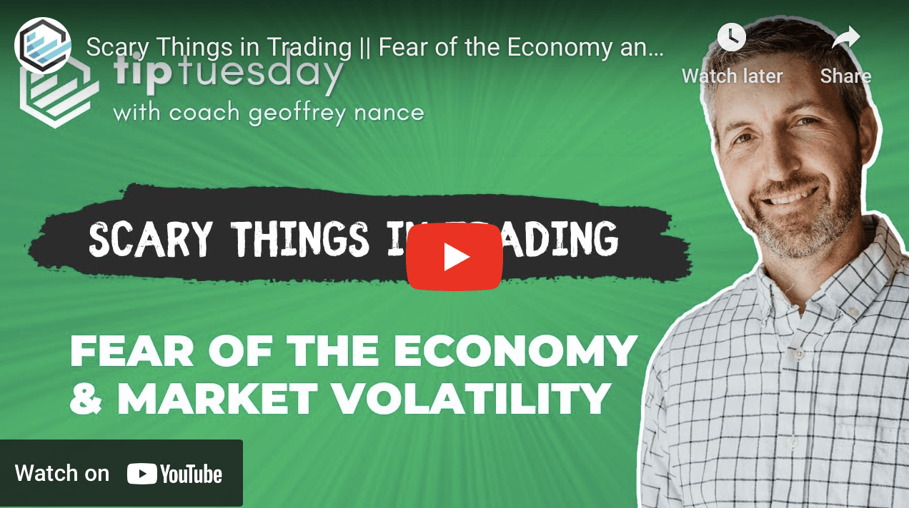 Scary Things in Trading || Fear of the Economy and Market Volatility ...