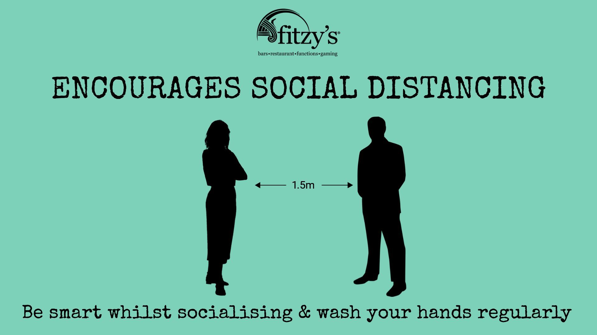 Social Distancing: Keep your distance!