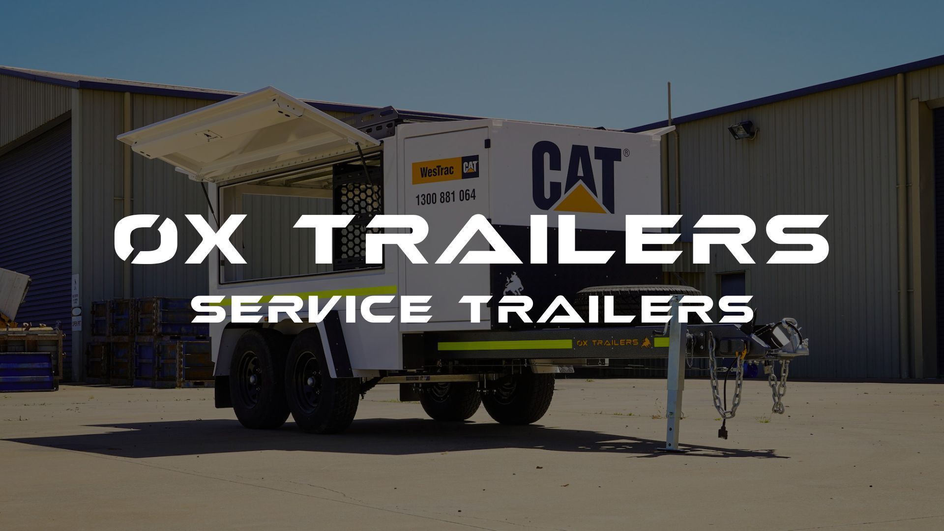 Service Trailers. Built Tough by Ox Trailers