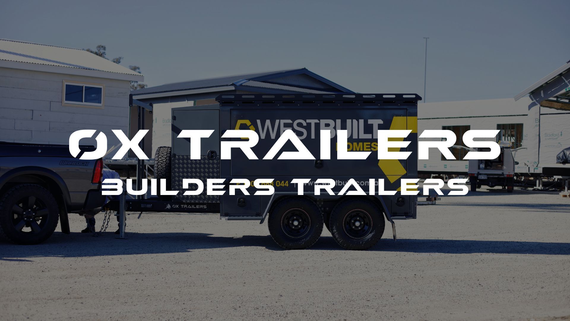 Builders Trailers | Ox Trailers Construction Solution