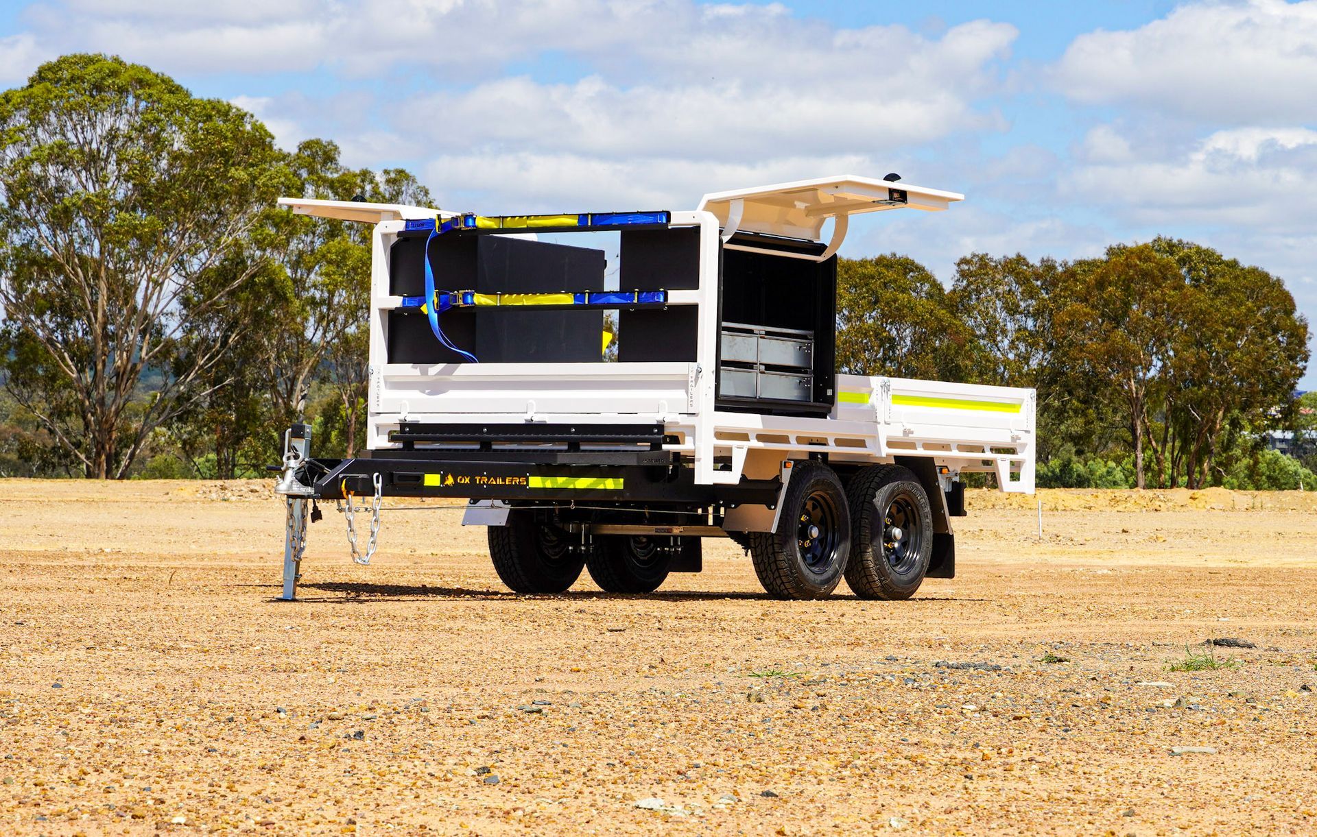 Unbox this Mobile Boilermaker's trailer with Carlton.