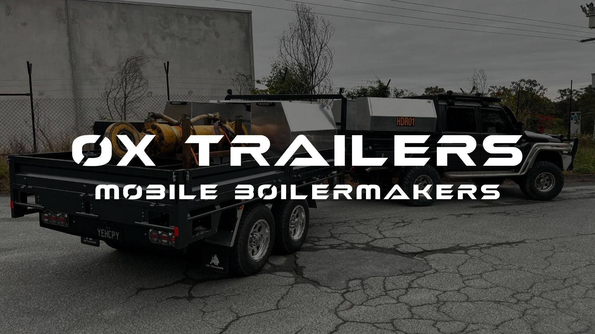 Mobile Boilermaker Trailers by Ox Trailers