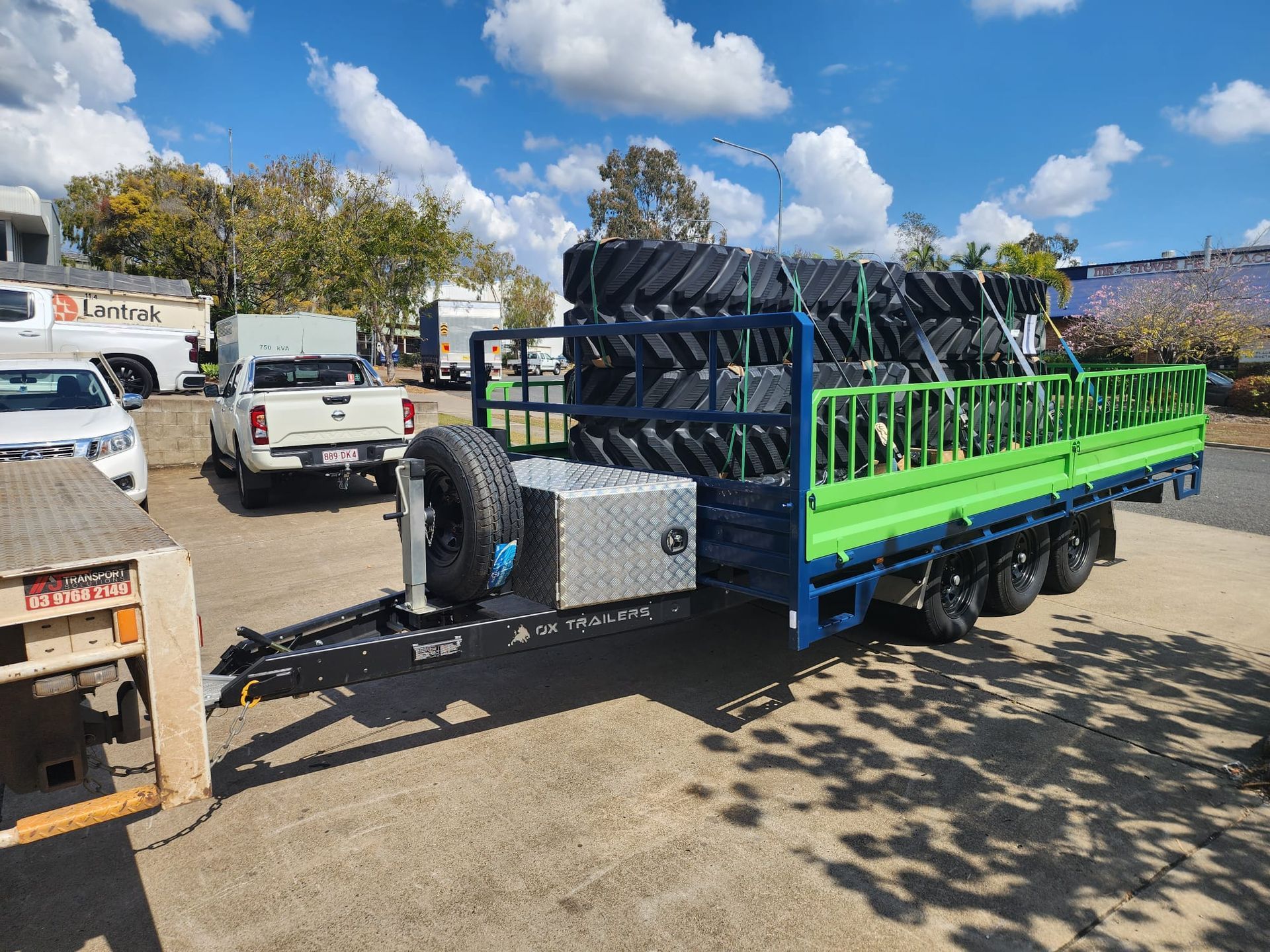 Flat Top Trailers | Buy Ox Flat Top Trailers