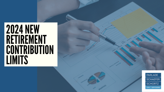 2024 New Retirement Contribution Limits
