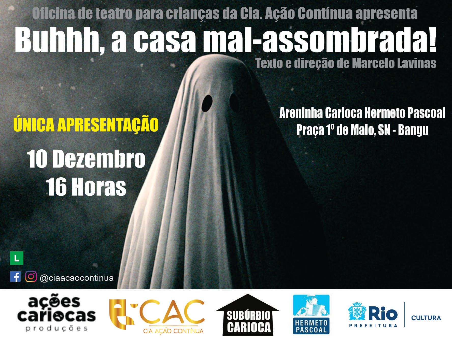 Em única apresentação, ‘Buhhh, a casa mal-assombrada’, é atração na ...