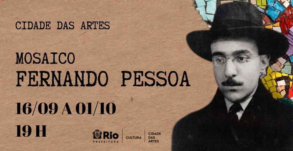 Fernando Pessoa ganha espetáculo teatral no Rio