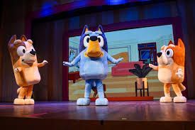 Infantil "Bluey Ao Vivo" no Teatro Claro Mais