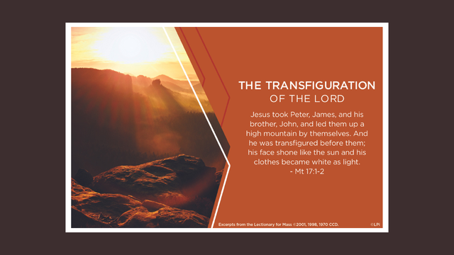 Transfiguration The Morning Offering
