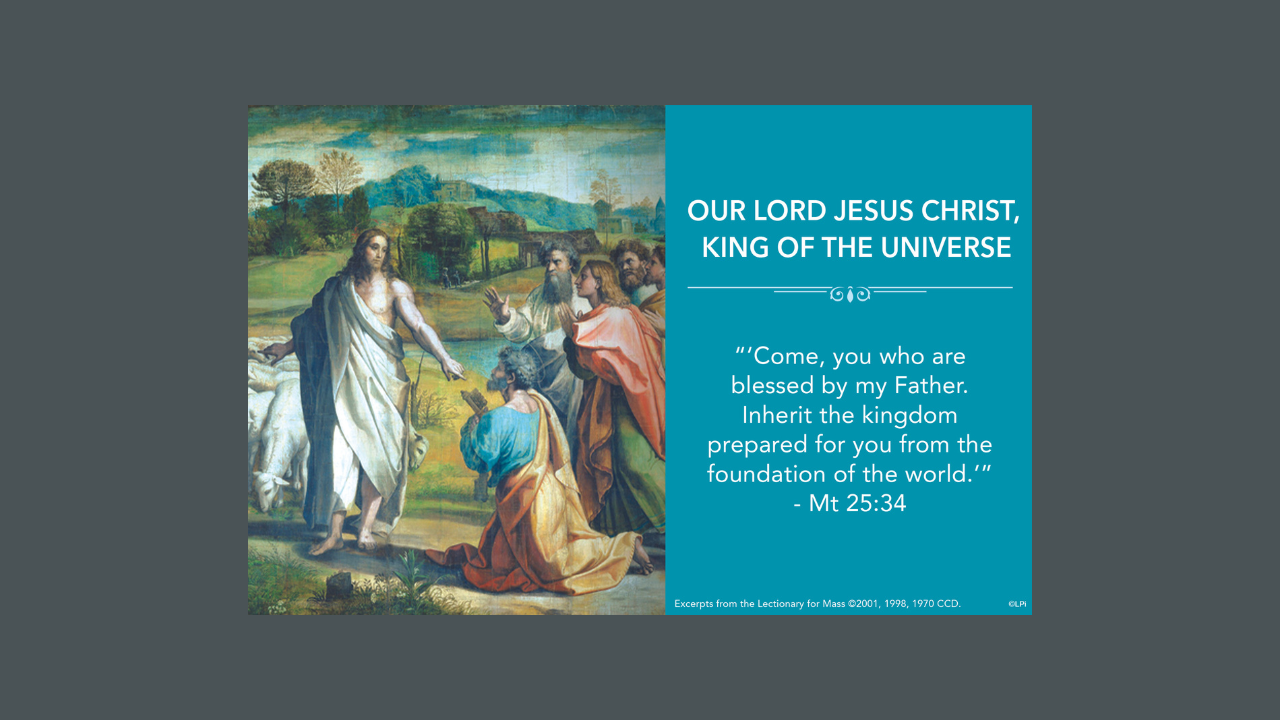 "We Will Be Judged on Love" by Fr. Chris House