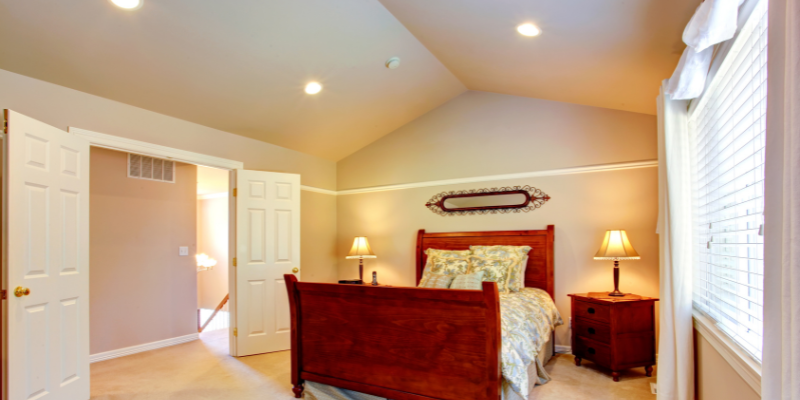 Drop Ceilings Birmingham AL: A Vaulted Ceiling = A Spacious Look