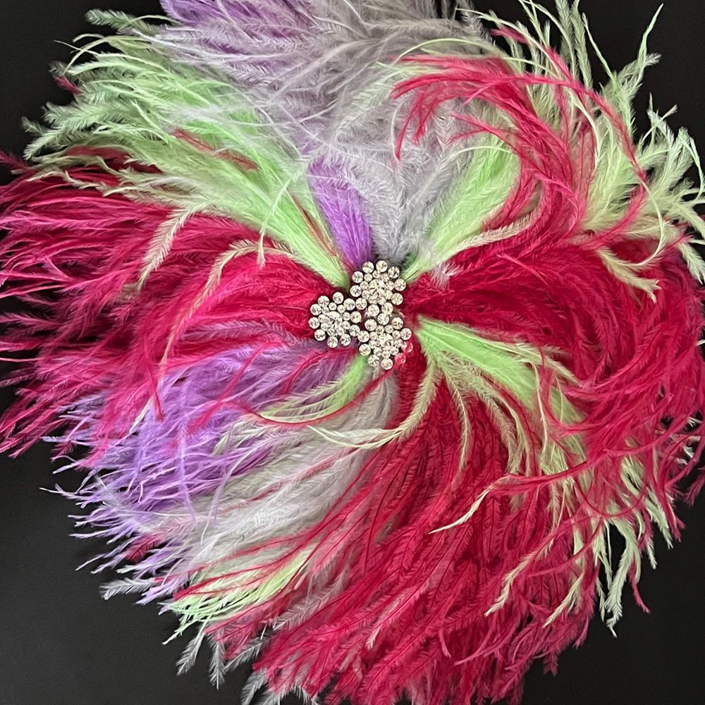 Manufacturing any design with recycled natural feathers