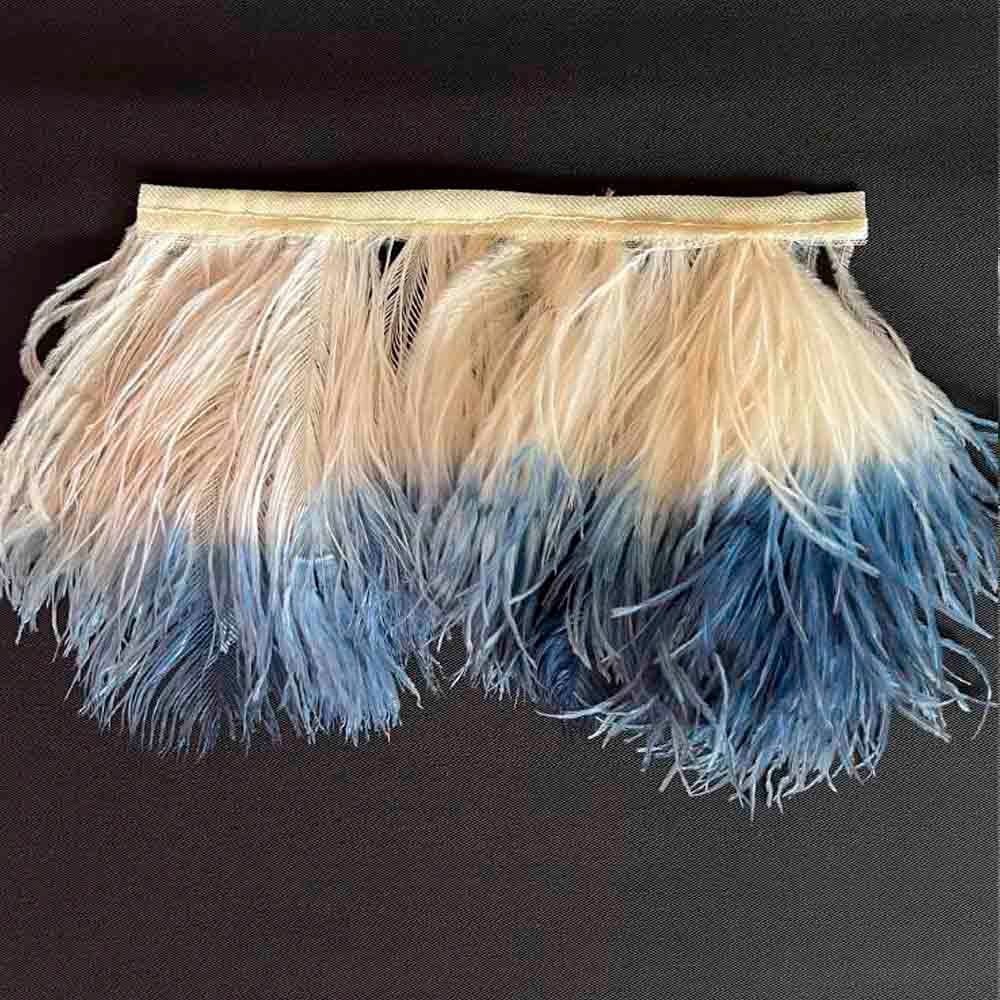 Manufacturing any design with recycled natural feathers