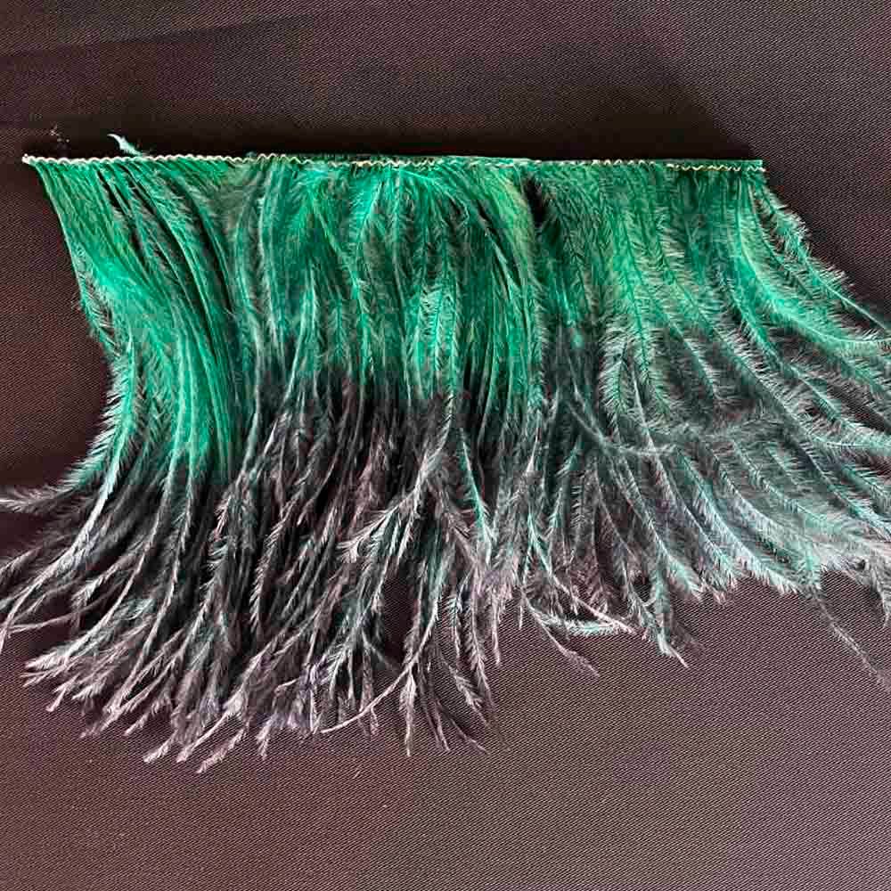 Manufacturing any design with recycled natural feathers