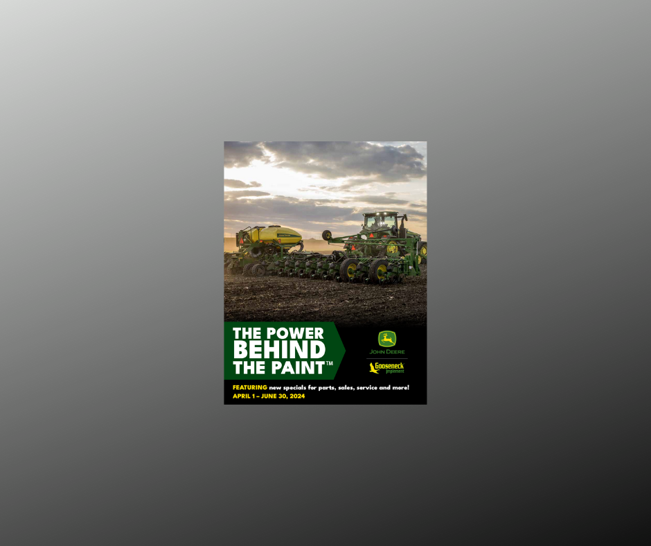 Gooseneck Implement - John Deere Equipment for North & South Dakota