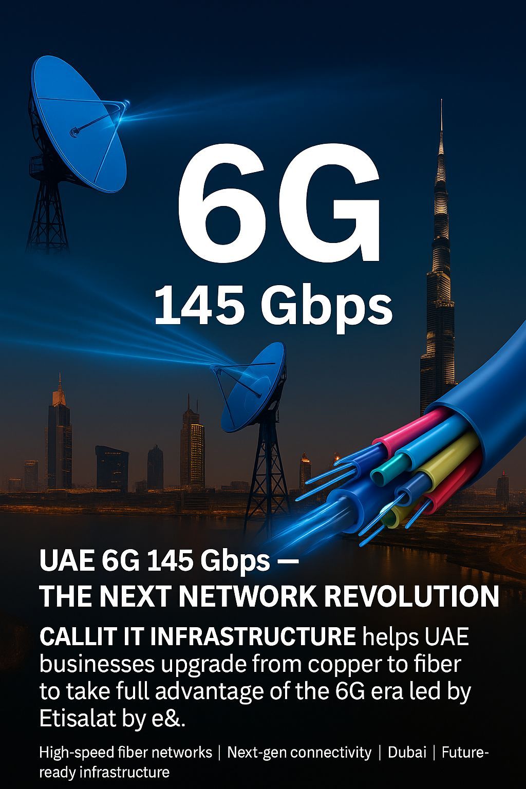 UAE 6G 145 Gbps Upgrade | CALLIT IT INFRASTRUCTURE