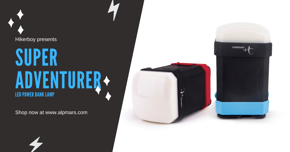 HIKERBOY Super Adventurer LED Power Bank Lamp