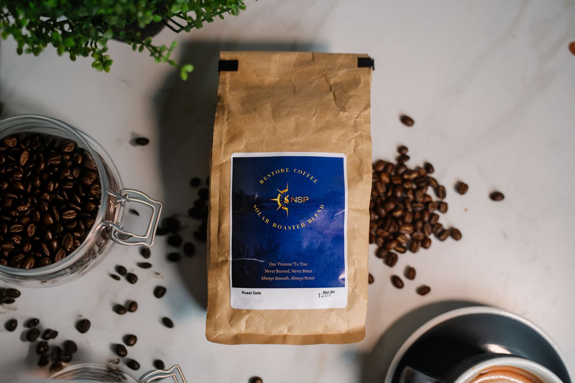 Solar Roasted Coffee | Restore Coffee Cart and Company | Red Bluff, Norcal