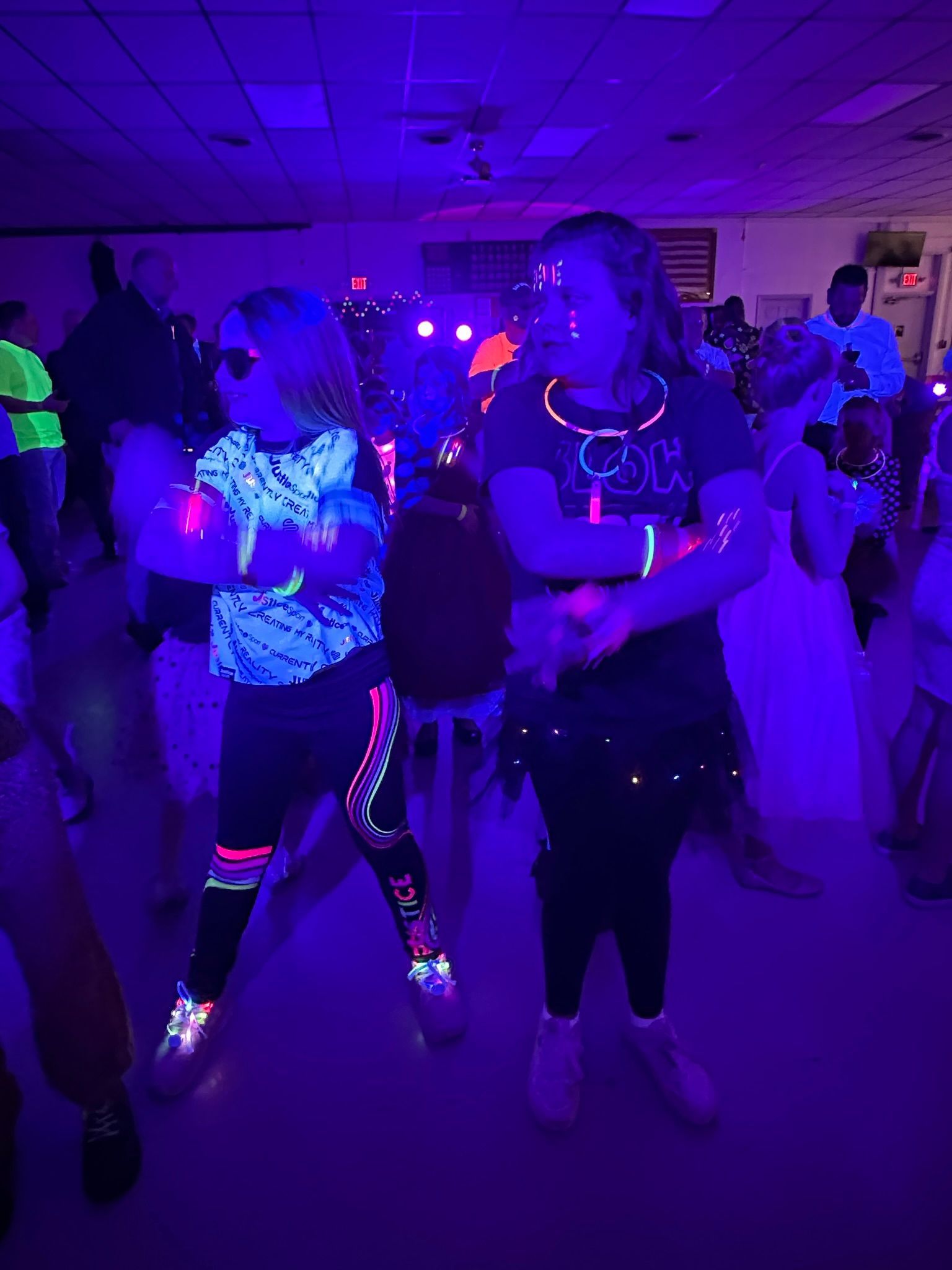Daddy Daughter Glow Party