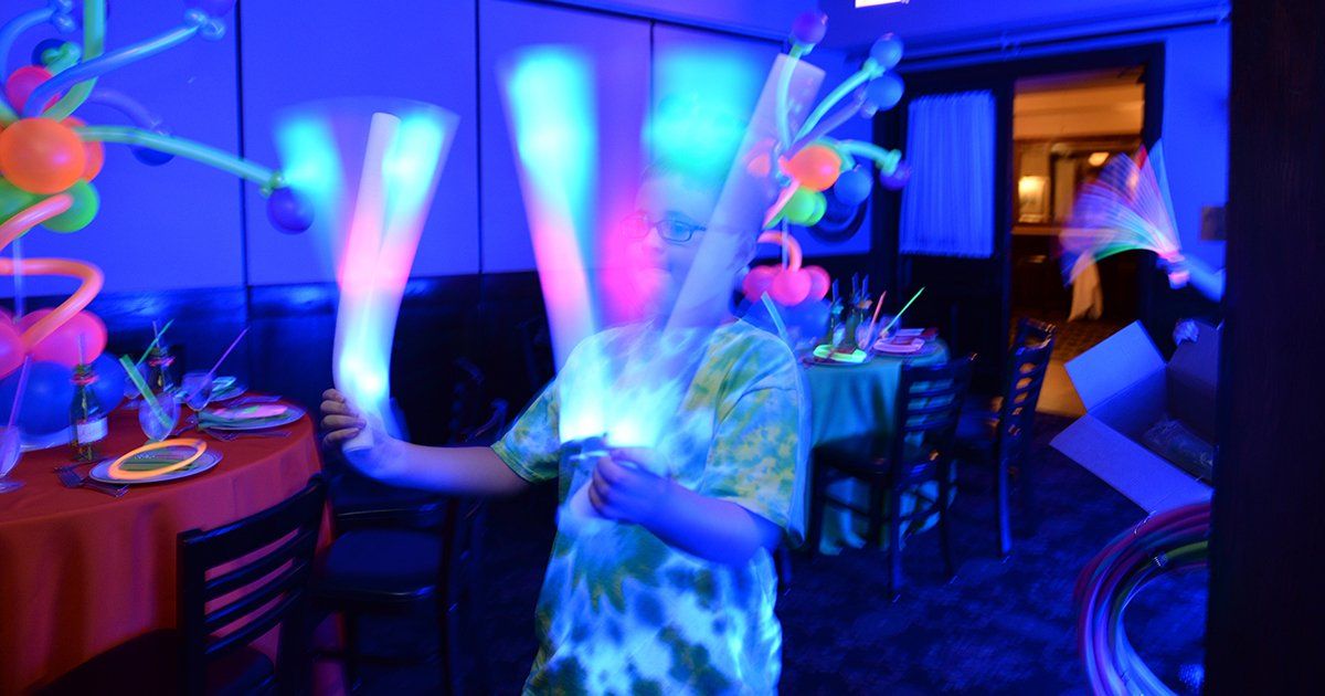 Daddy Daughter Glow Party