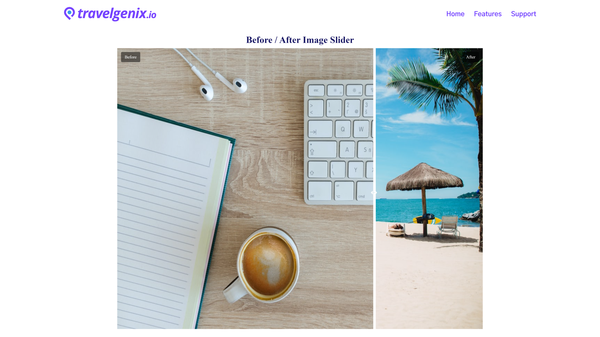 Before & After Slider
