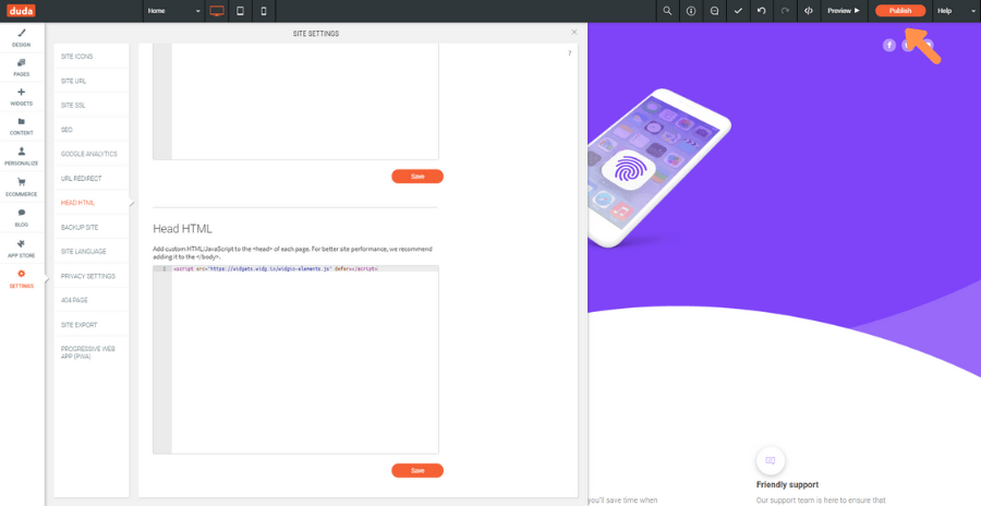 Widgio - Premium website and app widgets for free