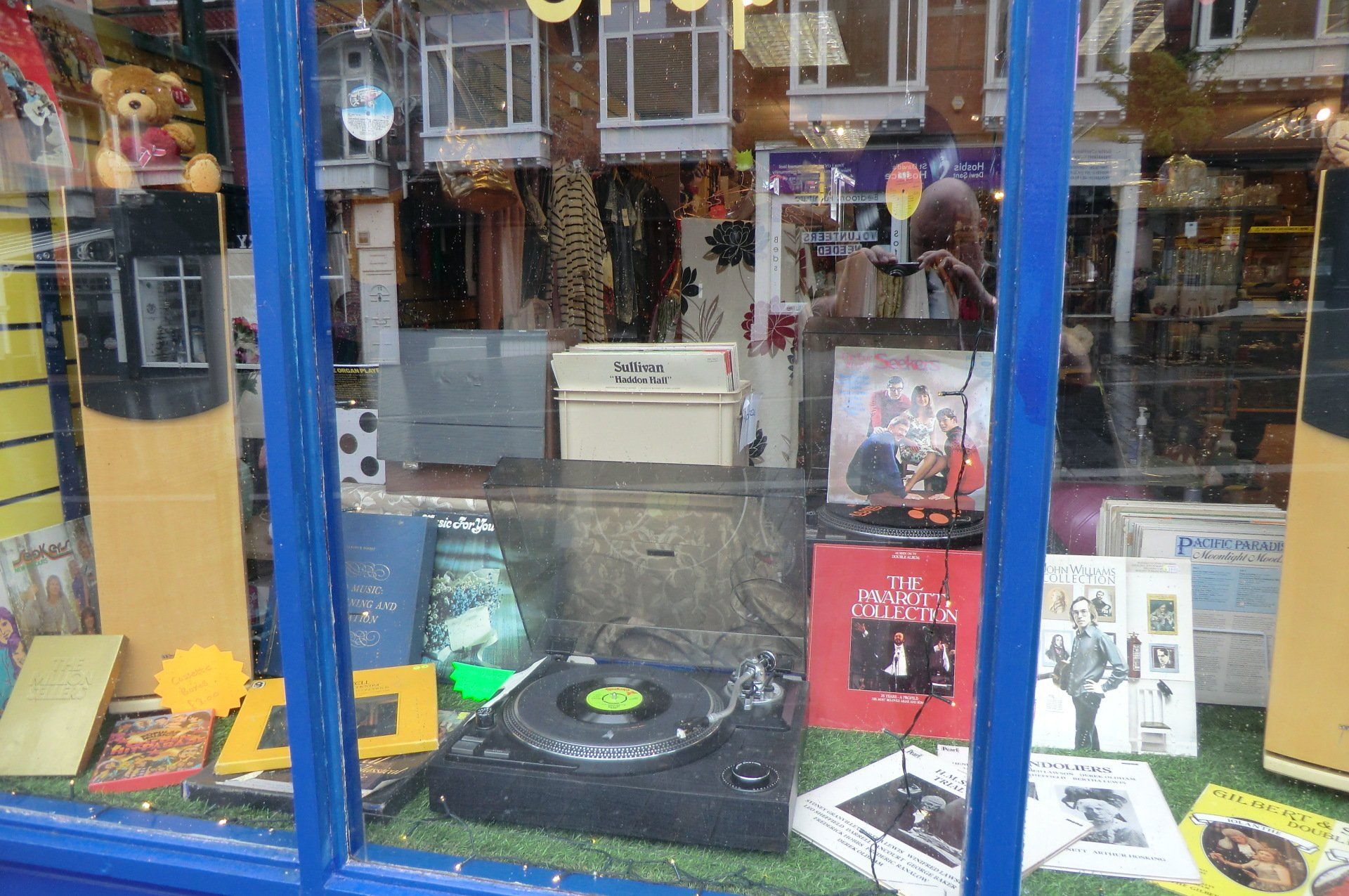 Vinyl Records Are Our New Window Display!