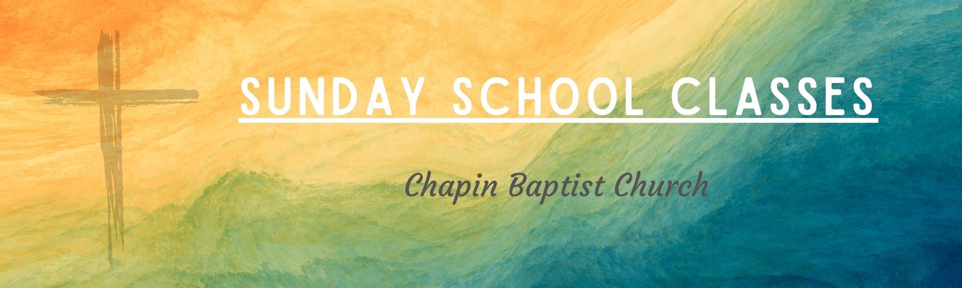 Sunday School Classes