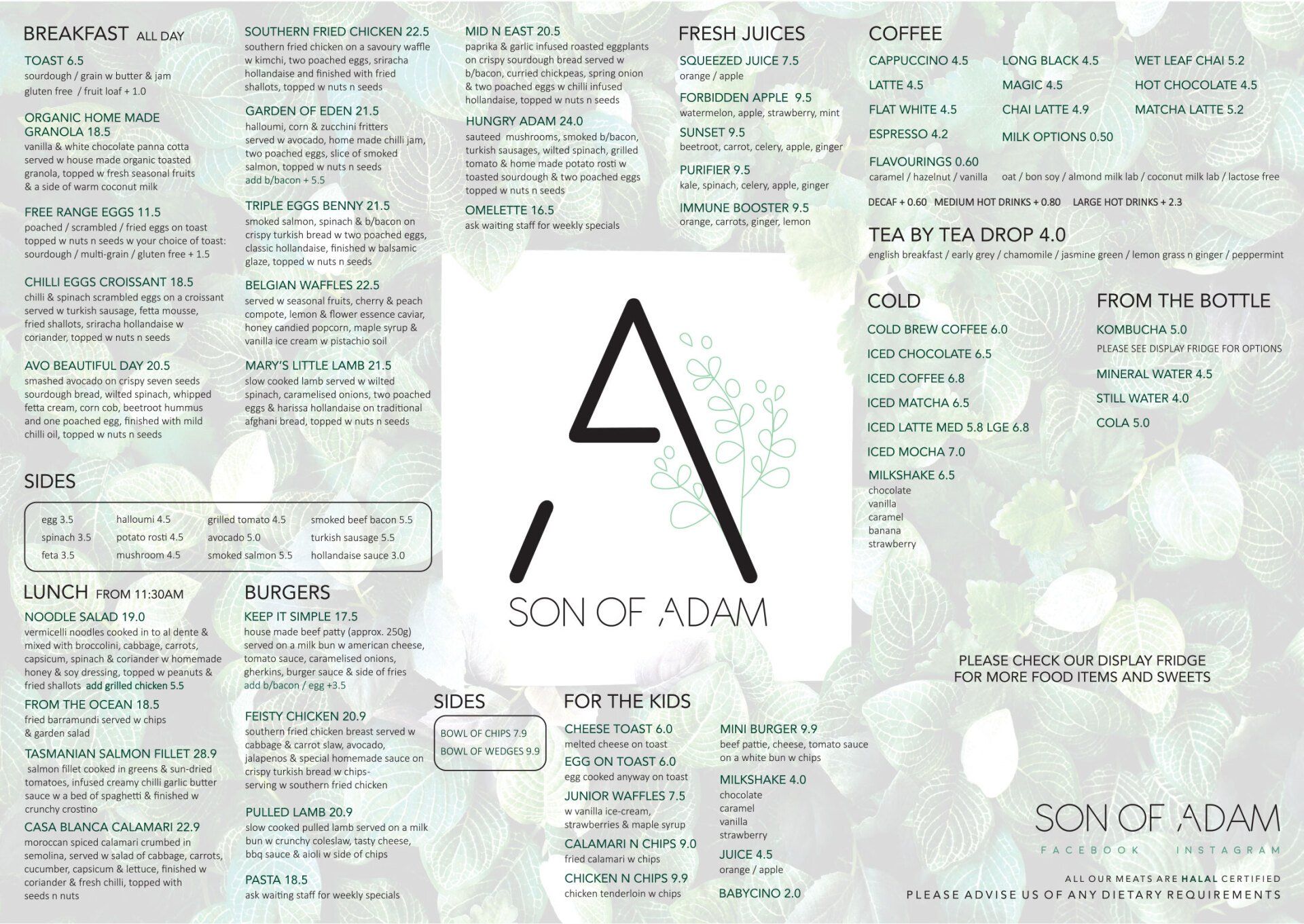 Son of Adam Cafe in Keysborough