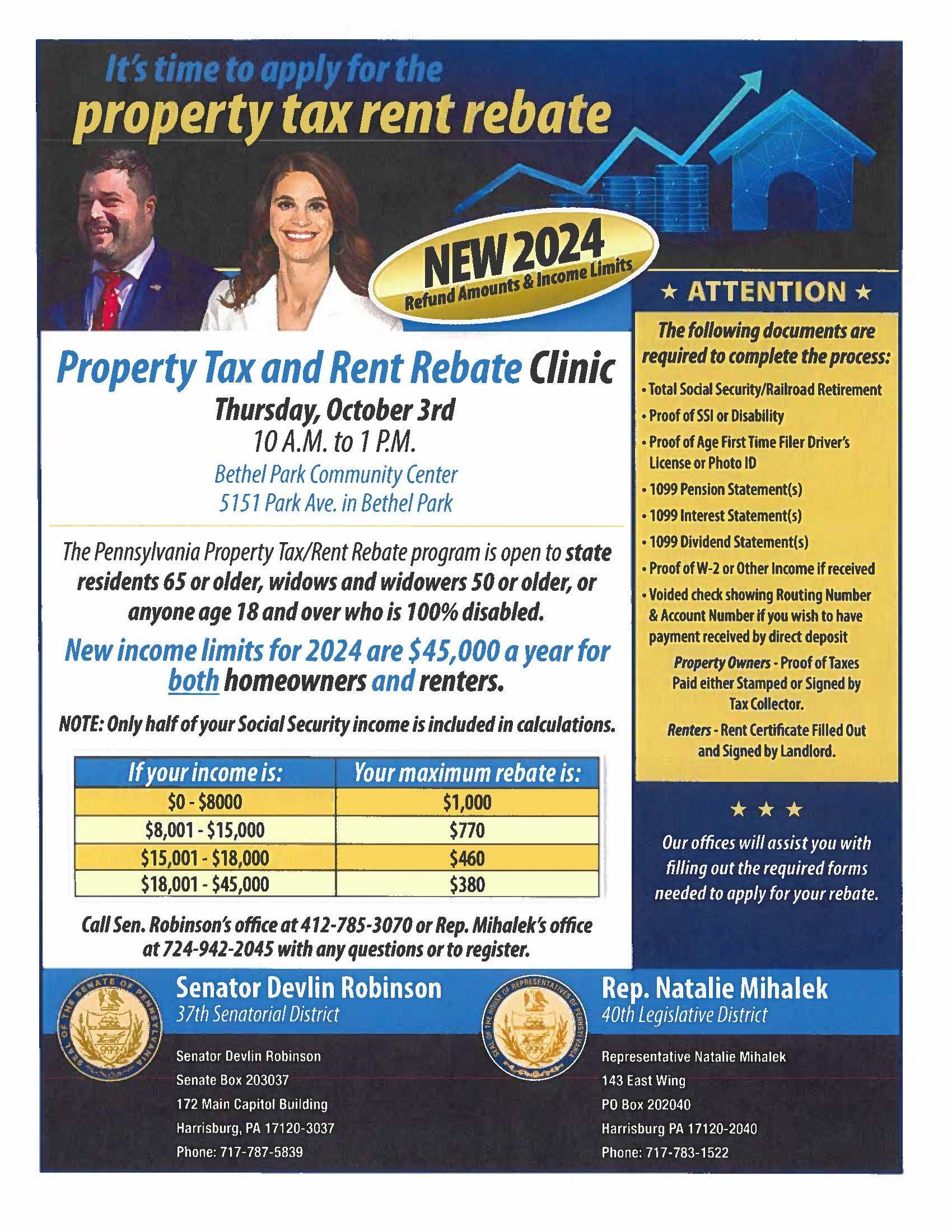Property Tax - Rent Rebate Clinic