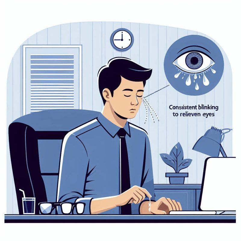 Finding Relief through Blinking in Dry Eye Treatment