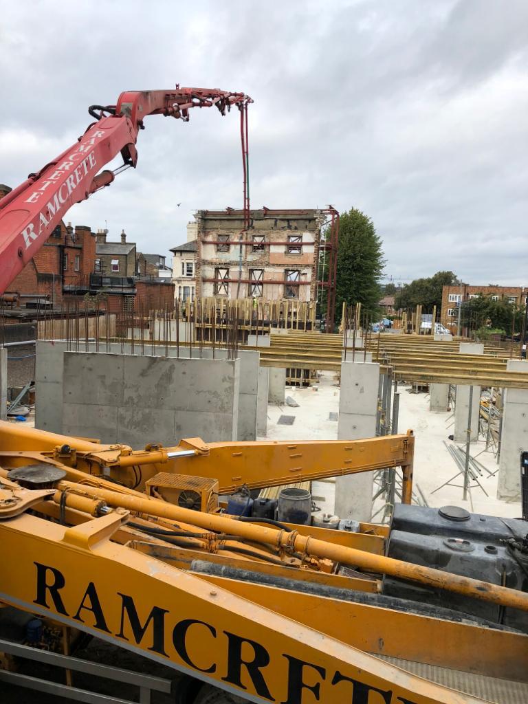 Piling contractor London, RC frame contractor London