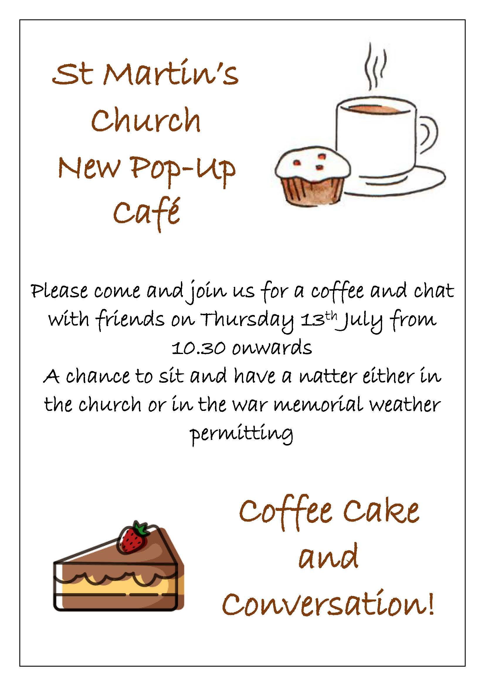 St Martin's Church Pop-Up Cafe