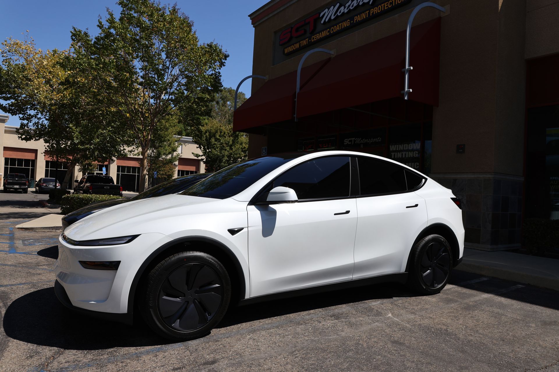 Tesla Model Y Window Tint Films Xpel Prime Window Films