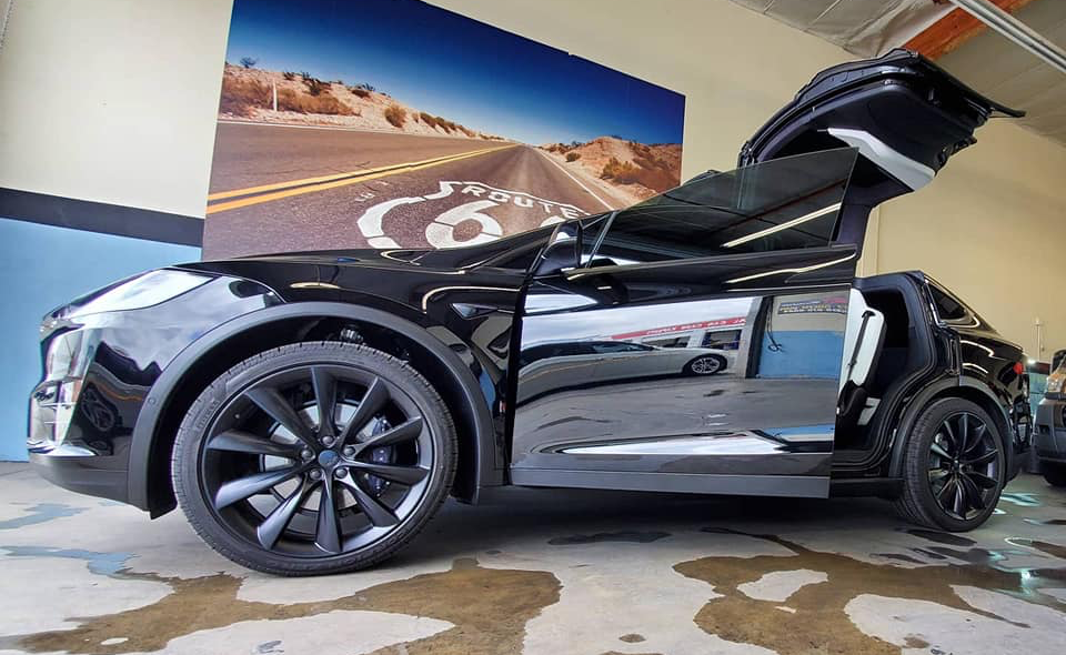 Tesla Model X Window Tint Films Xpel Prime Window Films